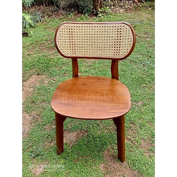 Jual KURSI CAFE RETRO ROTAN KAYU JATI JEPARA | Shopee Indonesia