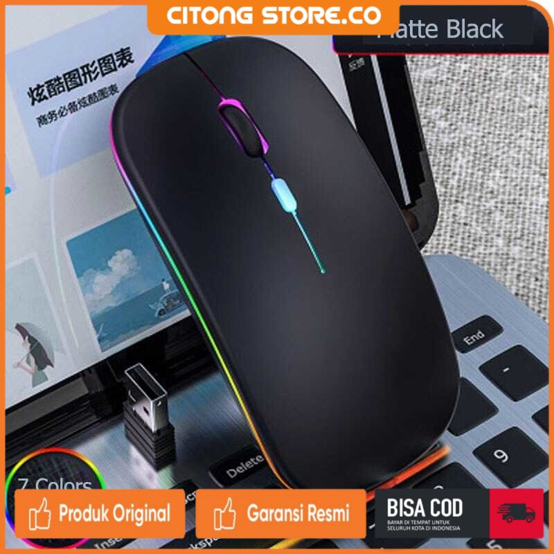 Jual Mouse Wireless Mouse Gaming YINDIAO Slim Silent Optical Wireless ...