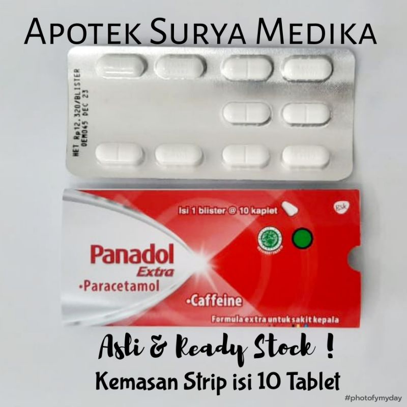 Jual Panadol extra tablet (panadol merah). Indonesia|Shopee Indonesia