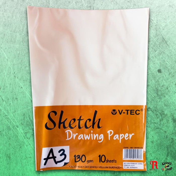 Jual Sketch Drawing Paper/Kertas Gambar/Kertas Sketsa A3 | Shopee Indonesia