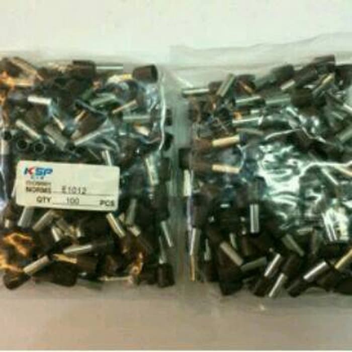 Jual Excelents skun kabel ferrules E1012 brown 10mm | Shopee Indonesia