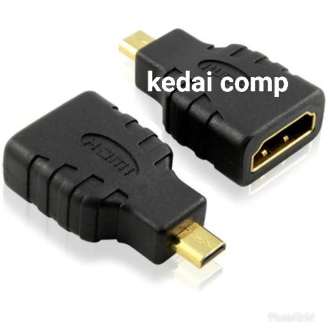 Jual Konektor Micro Hdmi to HDMI Adapter | Shopee Indonesia
