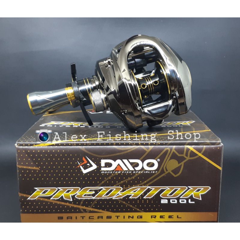 Jual Reel Bc / Reel Baitcasting Daido Predator 200L | Shopee Indonesia