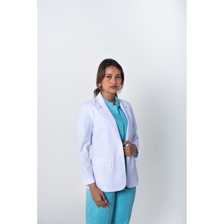 Jual Jas Dokter / Snelli (Wanita) Lengan Panjang Merk Dua Saudara ...