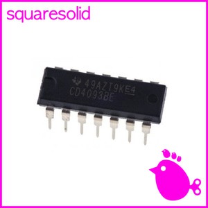 Jual 4093 | CD4093 | HEF4093 Quad 2-Input NAND Schmitt Trigger ...