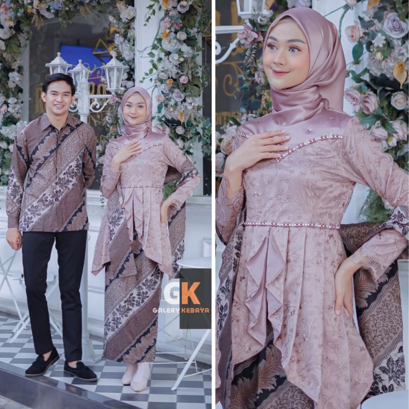 Jual Batik Kebaya Couple Modern, Kebaya Tunangan Lamaran, Kebaya Wisuda ...