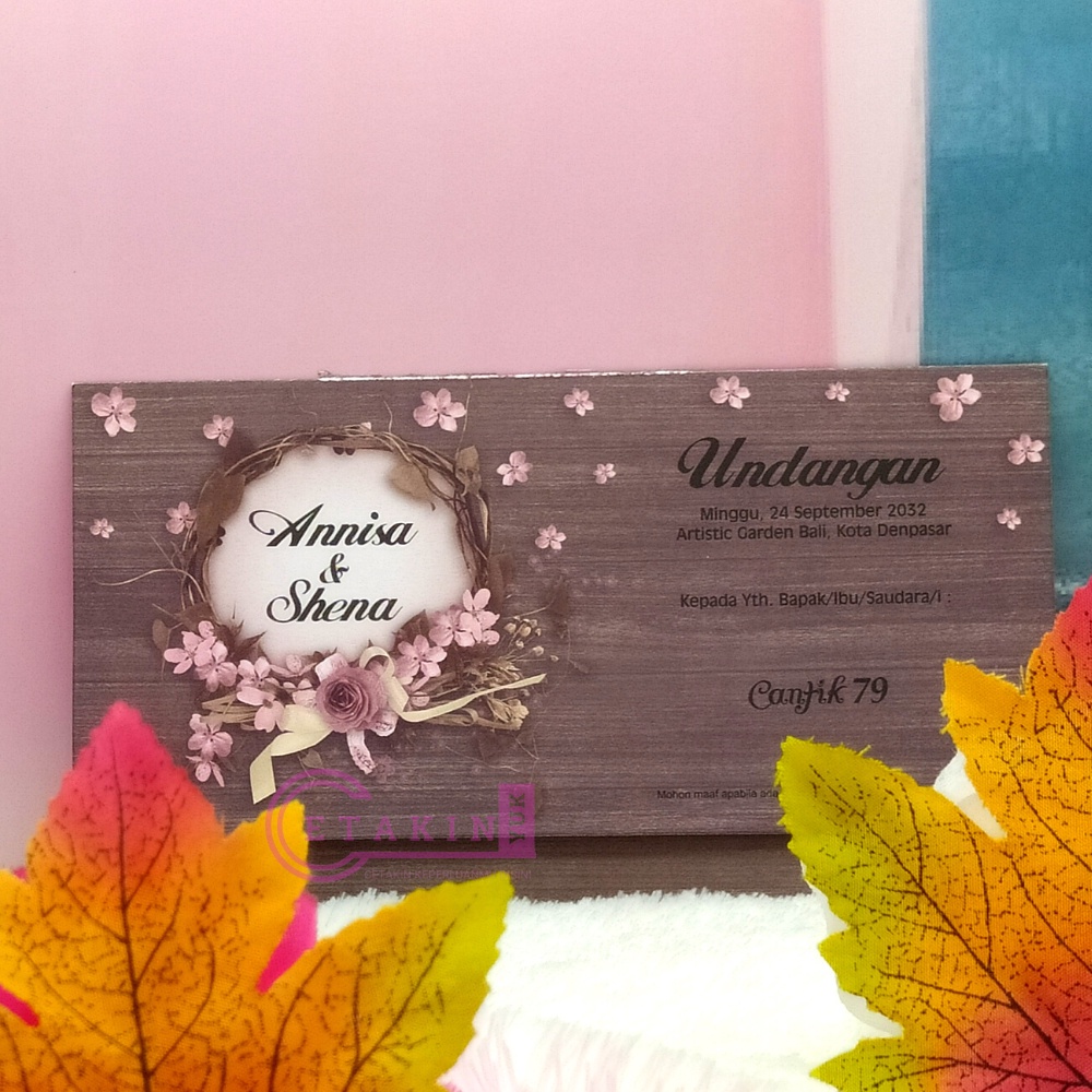 Jual Undangan pernikahan Cantik 79 desain terbaru | Shopee Indonesia