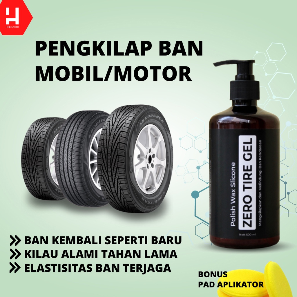 Jual Semir Ban Mobil/Motor - Pengkilap Ban Motor/Mobil - Silikon Ban ...