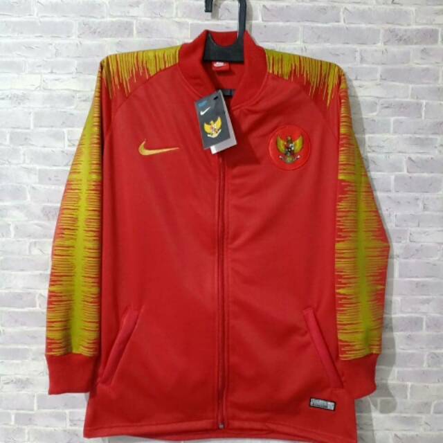 Jual Jaket Bola Timnas Indonesia Red Aff 2018 / 2019 Grade Ori | Shopee ...