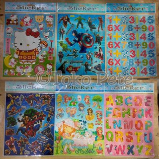 stiker anak /sticker karakter kartun | Shopee Indonesia