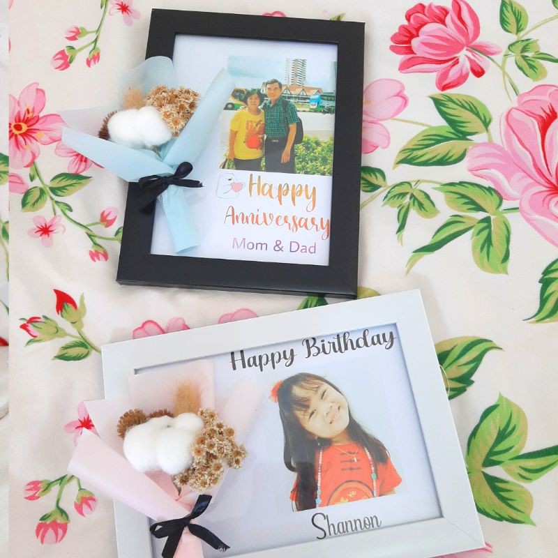 Jual Frame Dried Flower - Bingkai Bunga - Bingkai Bunga - Frame Bunga ...