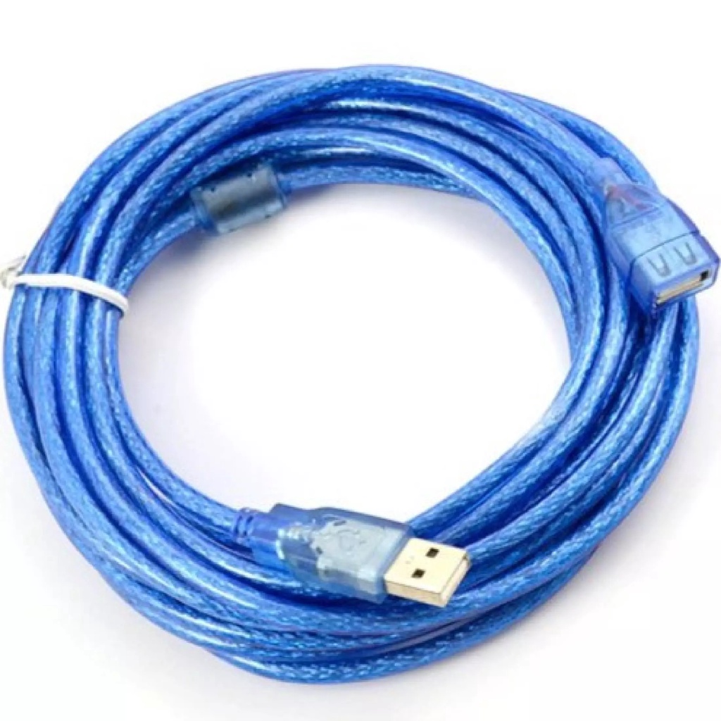 Jual KABEL USB MALE FEMALE 5M / PERPANJANGAN USB / USB EXTENDER ...