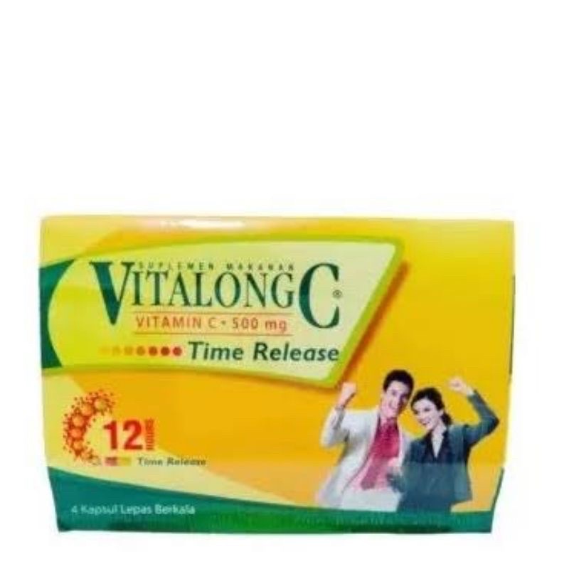 Jual Vitalong C isi 4 Kapsul - Vitamin C memelihara daya tahan tubuh ...