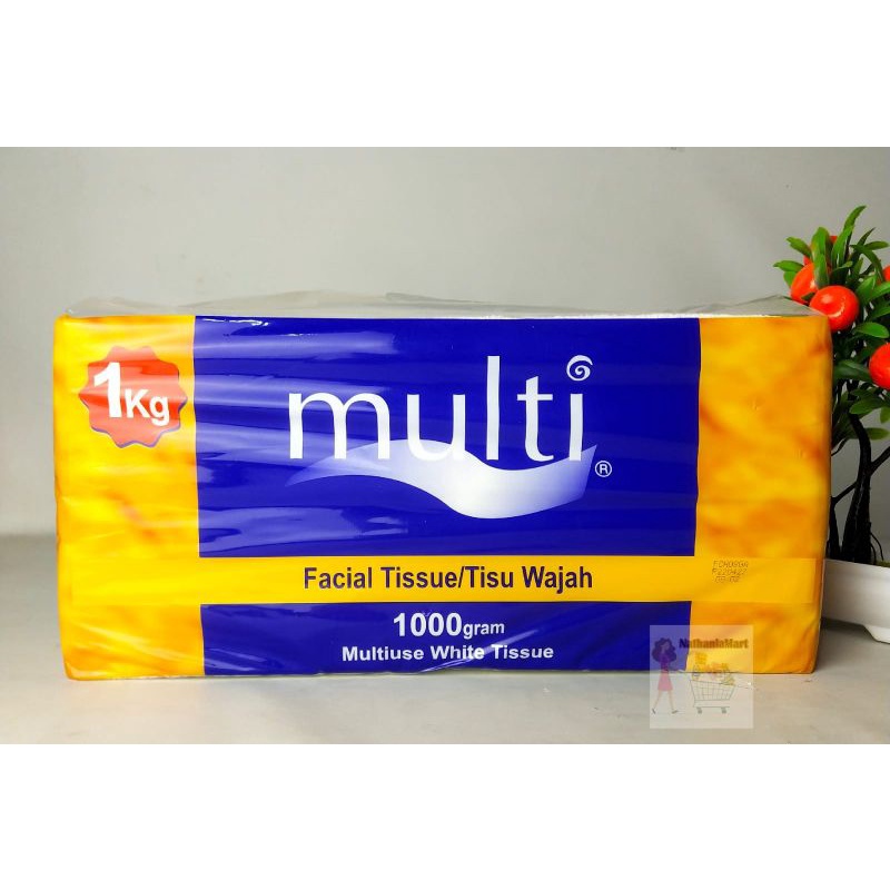 Jual Multi Tisu Wajah 1000 Gram / Multi Facial Tissue 1 Kg | Shopee ...
