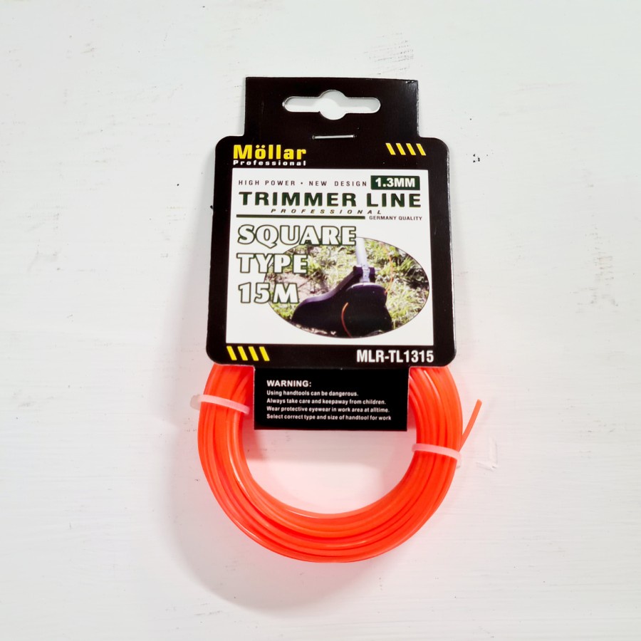 Jual Mollar Senar Potong Rumput Trimmer Line 15 Meter | Shopee Indonesia
