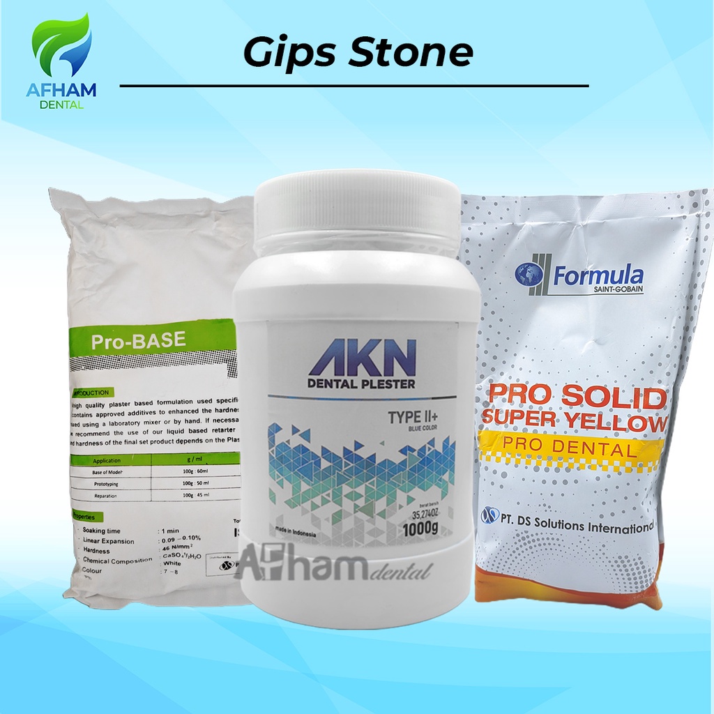 Jual GIPS STONE MOLDANO PROBASE TYPE 1,2,DAN 3 Indonesia|Shopee Indonesia