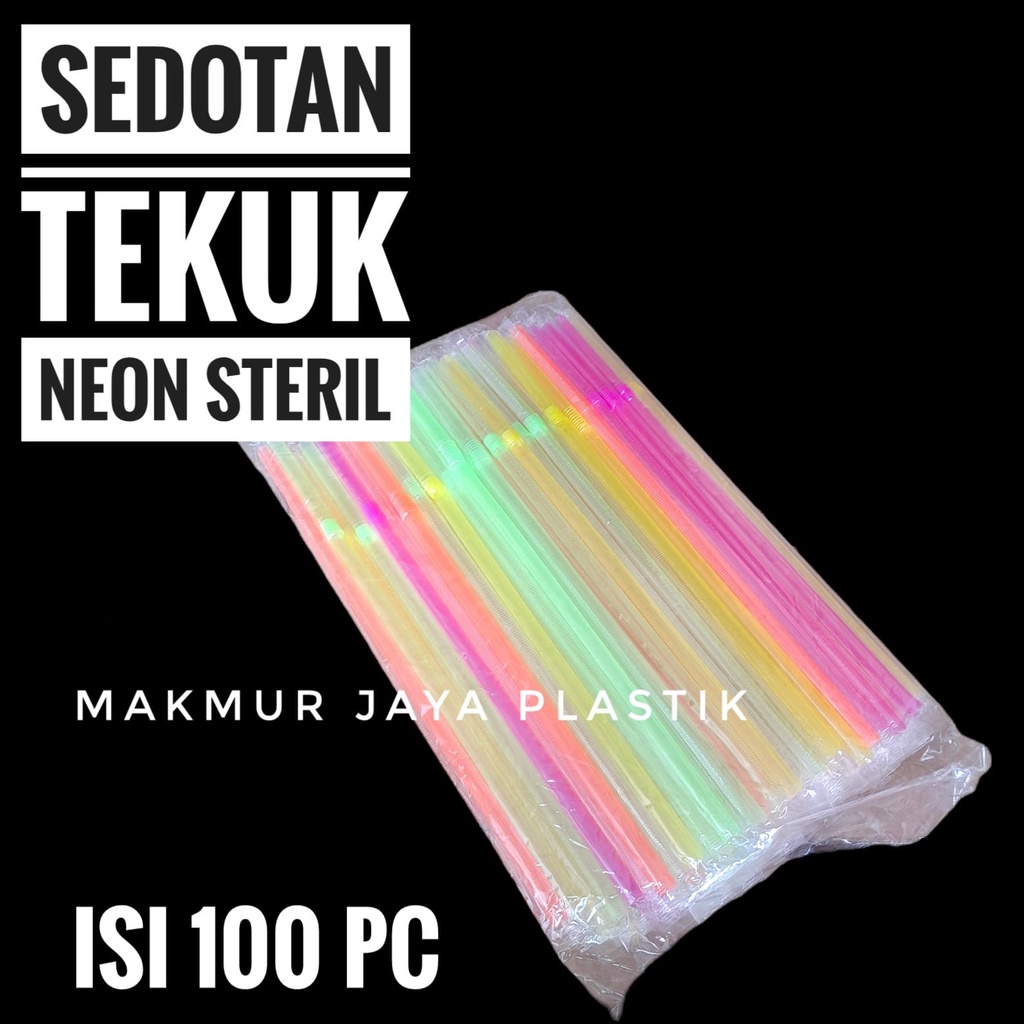 Jual SEDOTAN TEKUK NEON STERIL ISI 100 PC | Shopee Indonesia