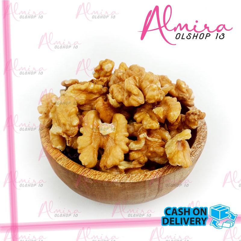 Jual Kacang Walnut Panggang 250gr / Walnut Roasted | Shopee Indonesia