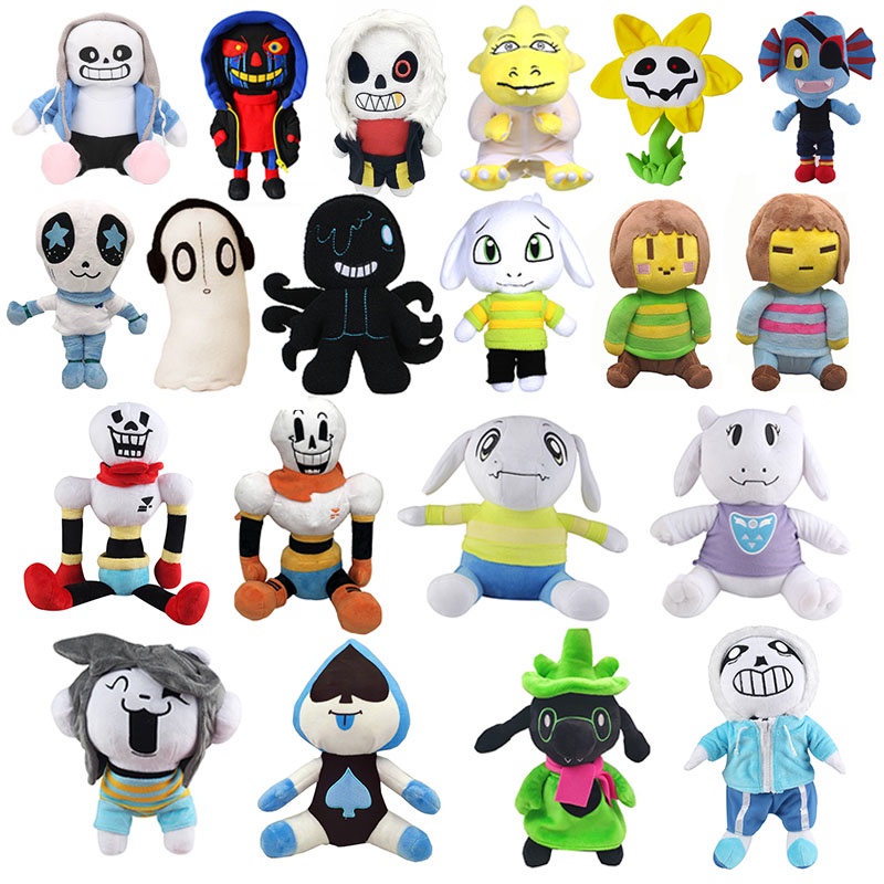 Jual Undertale Plush Toy Anime Doll Undertale Sans Toriel Animal Plush ...