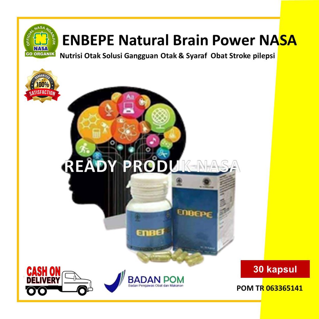 Jual ENBEPE Nutrisi Otak Obat Struk - ENBEPE Natural Brain Power Murahi ...