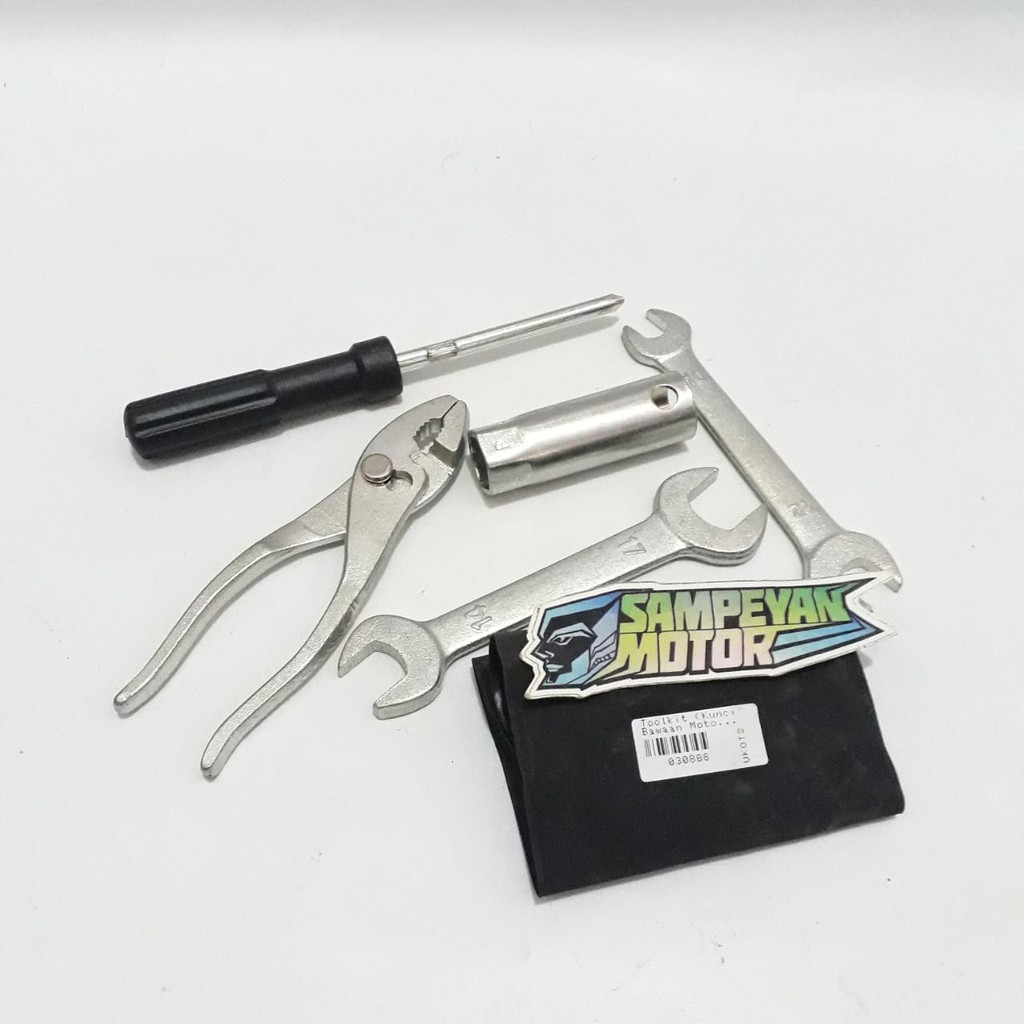 Jual Alat Kunci Busi Set Tool Kit Toolkit Bawaaan Motor Universal CKD ...