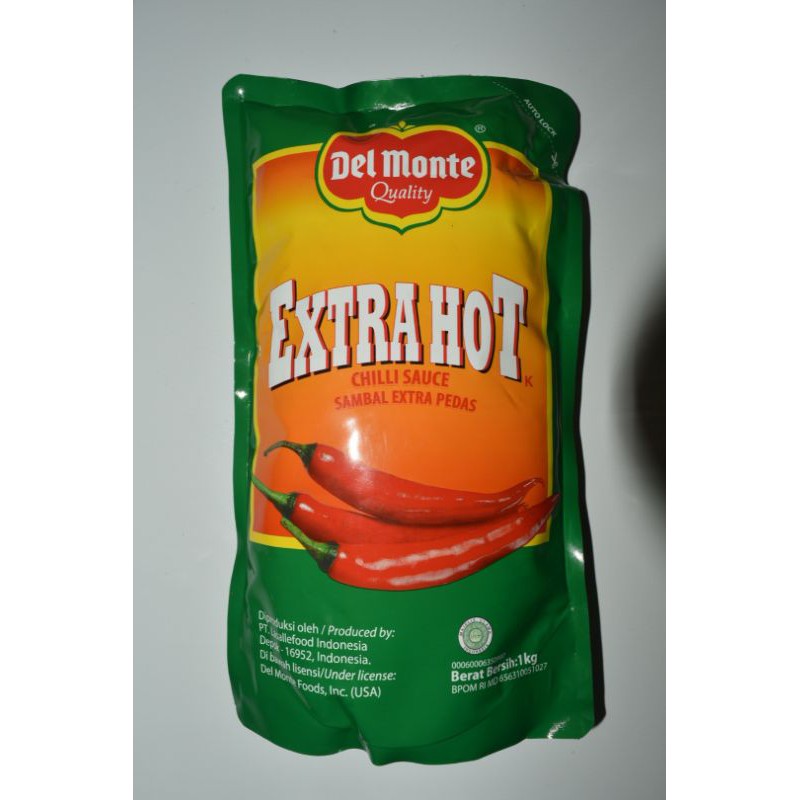 Jual SAOS SAMBAL EXTRA HOT DELMONTE 1 KG | Shopee Indonesia