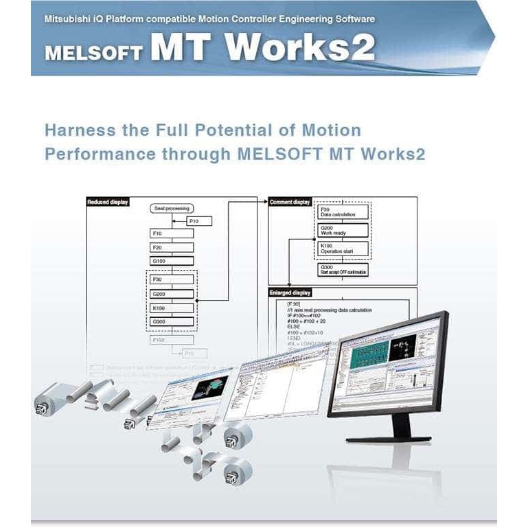 Jual Mitsubishi MT Works2 (MT Developer2 & MR Configurator2) Motion ...