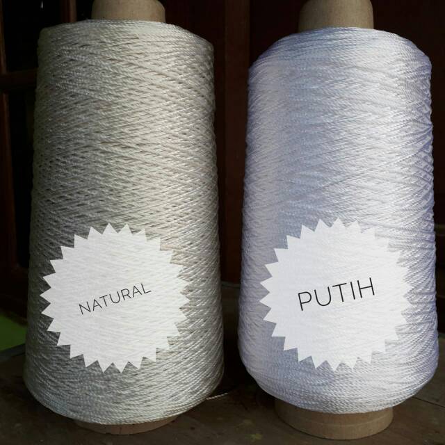 Jual Benang rajut nilon pp/monolon varian putih 250gr | Shopee Indonesia