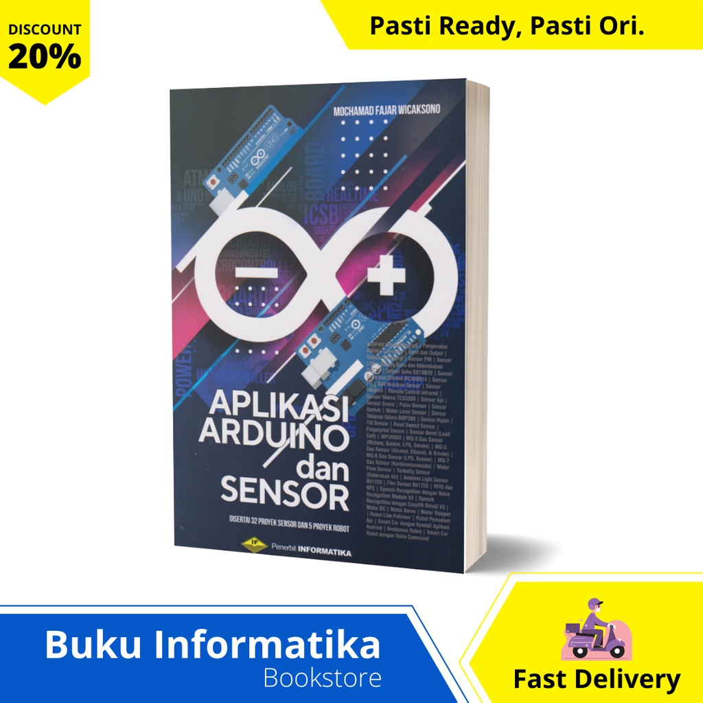 Jual Buku Tutorial Arduino - Buku Aplikasi Arduino Dan Sensor Indonesia ... Jual Buku Tutorial Arduino - Buku Aplikasi Arduino Dan Sensor Indonesia ...