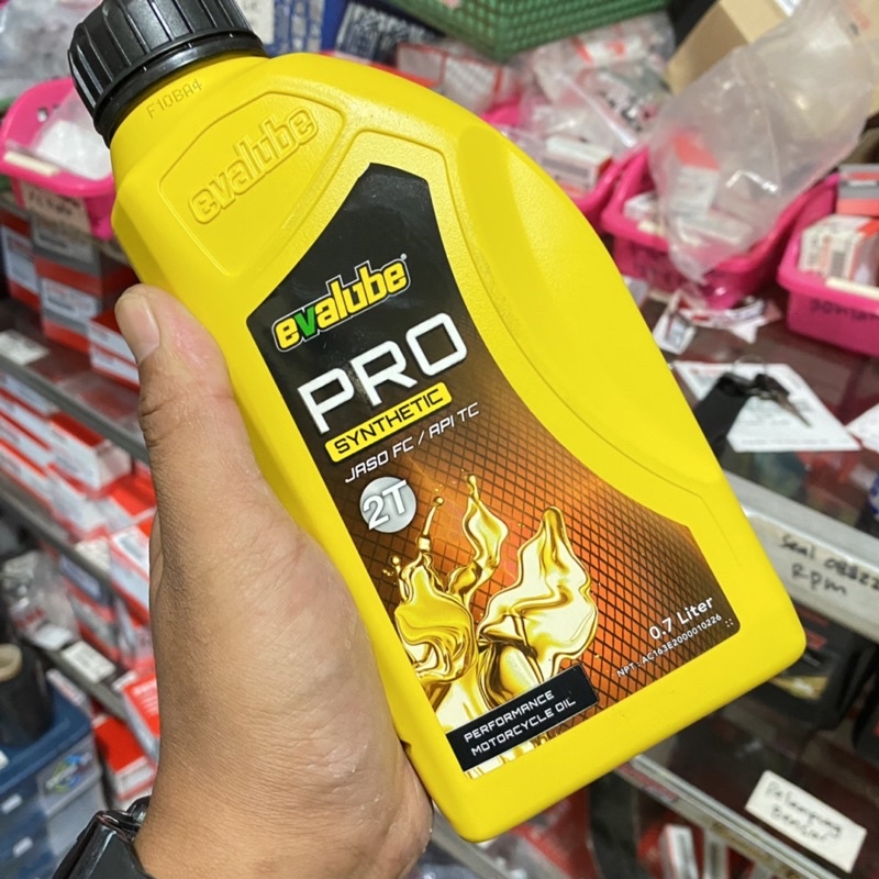 Jual Evalube Pro Synthetic 2T Oli Samping Motor 2 Tax Botol Kuning ...
