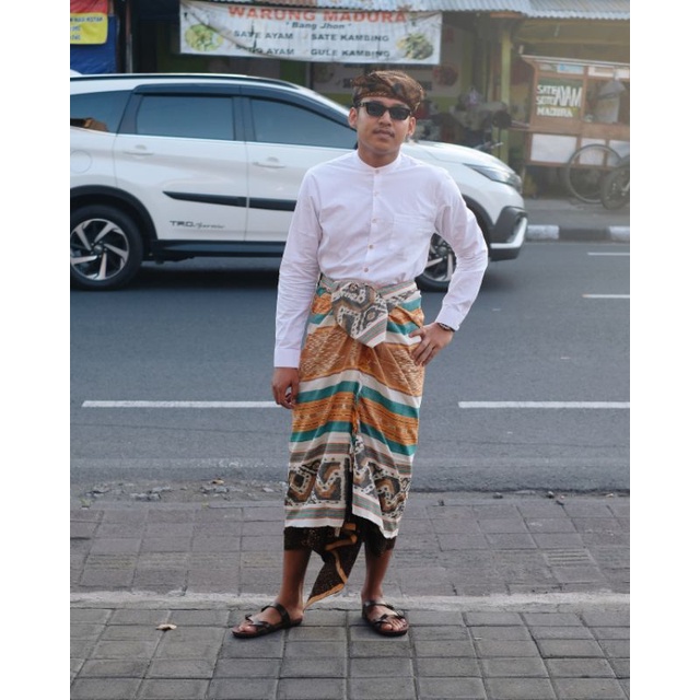 Jual Saput Blangket / Busana Adat Bali / Busana Adat Bali Pria ...