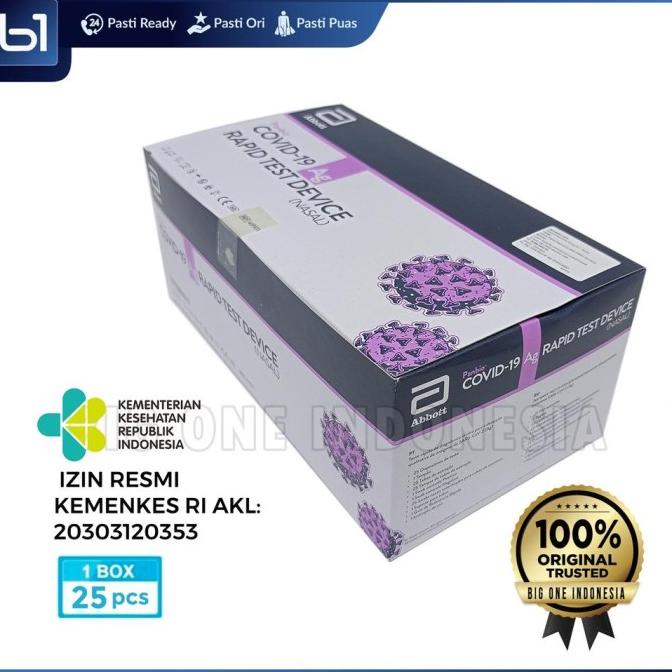 Jual Ready Stock Abbott Panbio Nasal & Nasofaring Rapid Test Swab ...