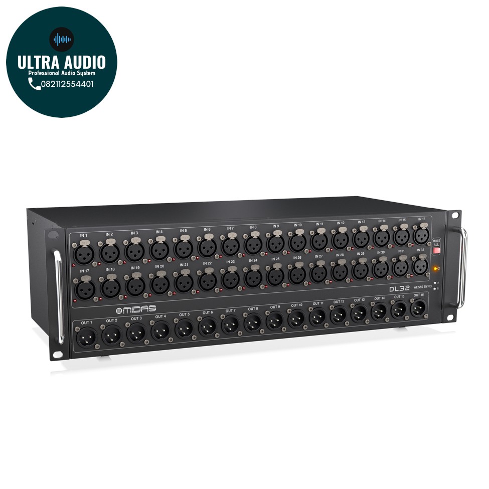 Jual MIDAS DL32 / DL-32 / DL 32 Digital Stage Box Mixer ORIGINAL ...