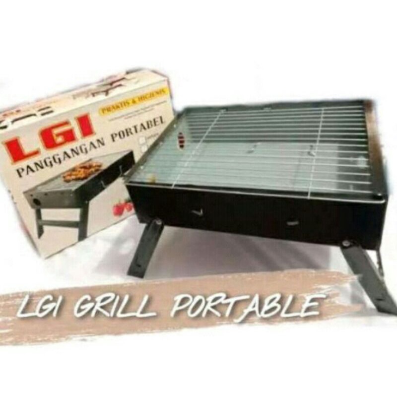 Jual LGI panggangan portable/panggangan serbaguna/panggangan besi/panggangan sate arang | Shopee ...