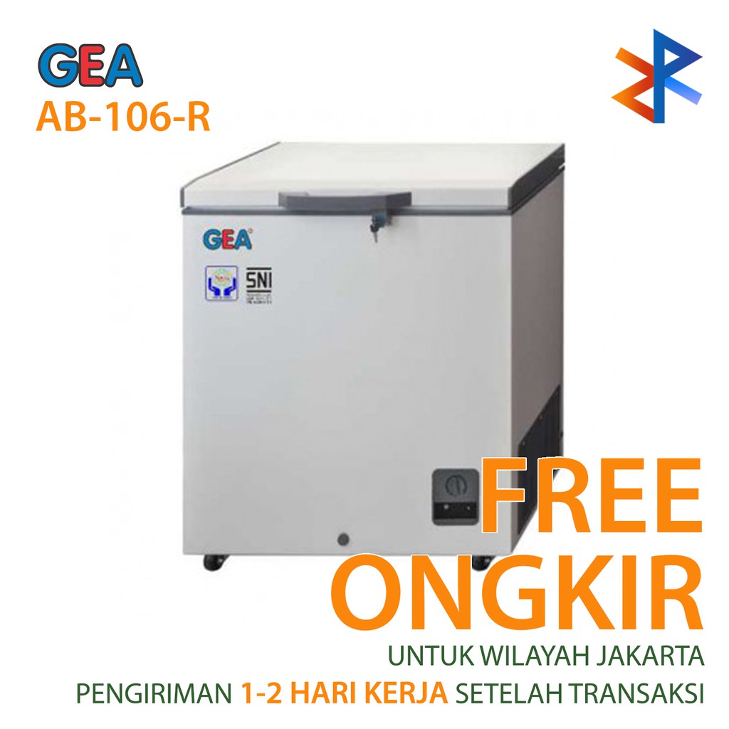 Jual Chest Freezer GEA AB-108-R / AB108R [100 Liter] | Shopee Indonesia