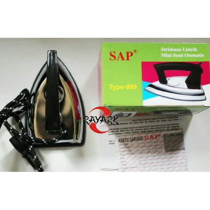 Jual SAP 999 Mini Setrika / Travel Iron MURAH!! | Shopee Indonesia