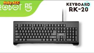Jual Keyboard kabel Robot RK20 - Hitam | Shopee Indonesia