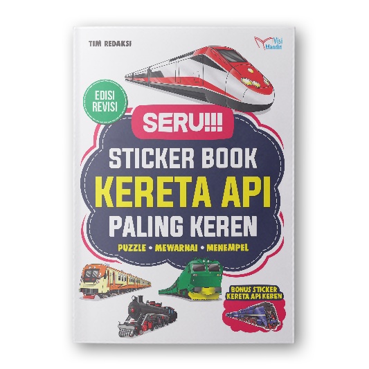 Jual Seru !!! Sticker Book Kereta Api Paling Keren Edisi Revisi | Shopee Indonesia