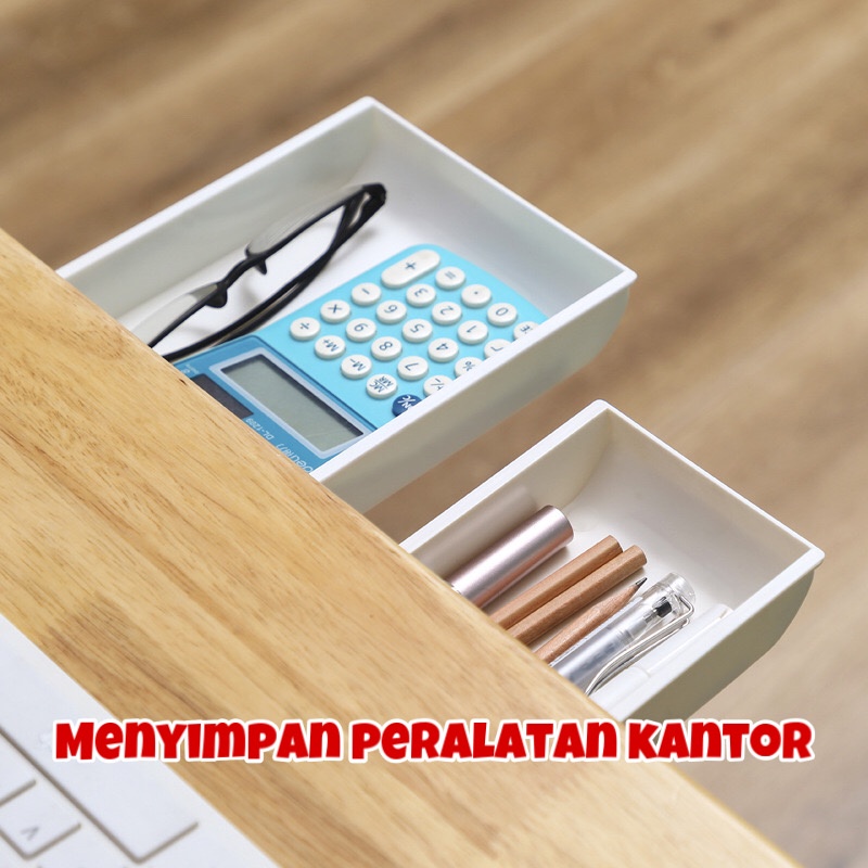 Jual Inaso Laci Tempel Rak Kotak Laci Tambahan Bawah Meja Lemari Rak ...