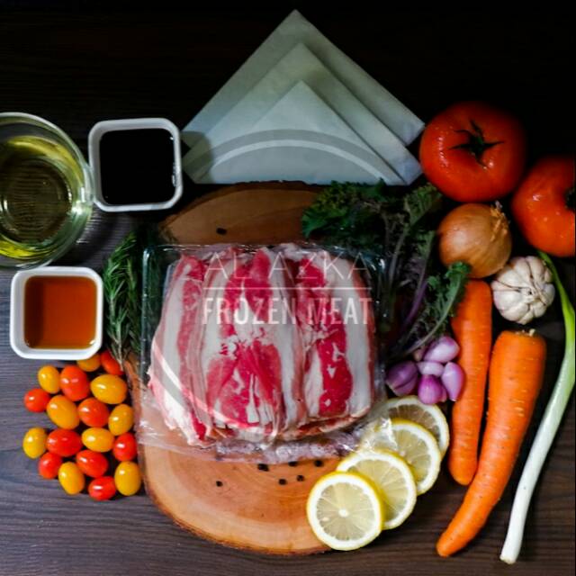 Jual Daging Sapi Lapis / Daging Sapi Iris Tipis / US Sliced Beef ...