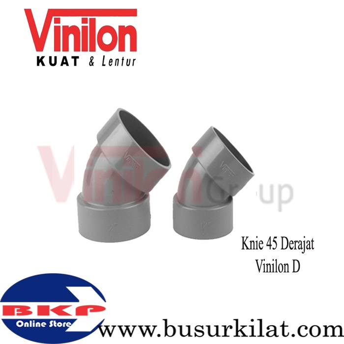 Jual Knie 2 1/2 Inch 45 Derajat PVC Vinilon D / Knie elbow / Sambungan pipa | Shopee Indonesia