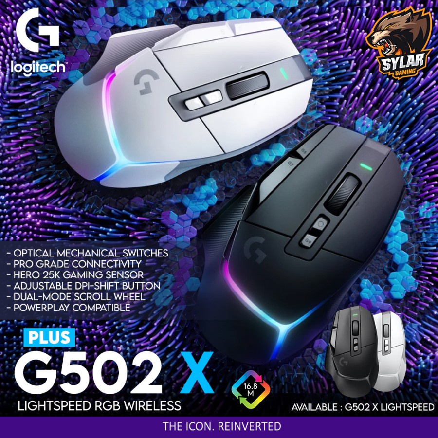 Jual Logitech G502X / G502 X Plus Lightspeed Wireless RGB Gaming Mouse | Shopee Indonesia