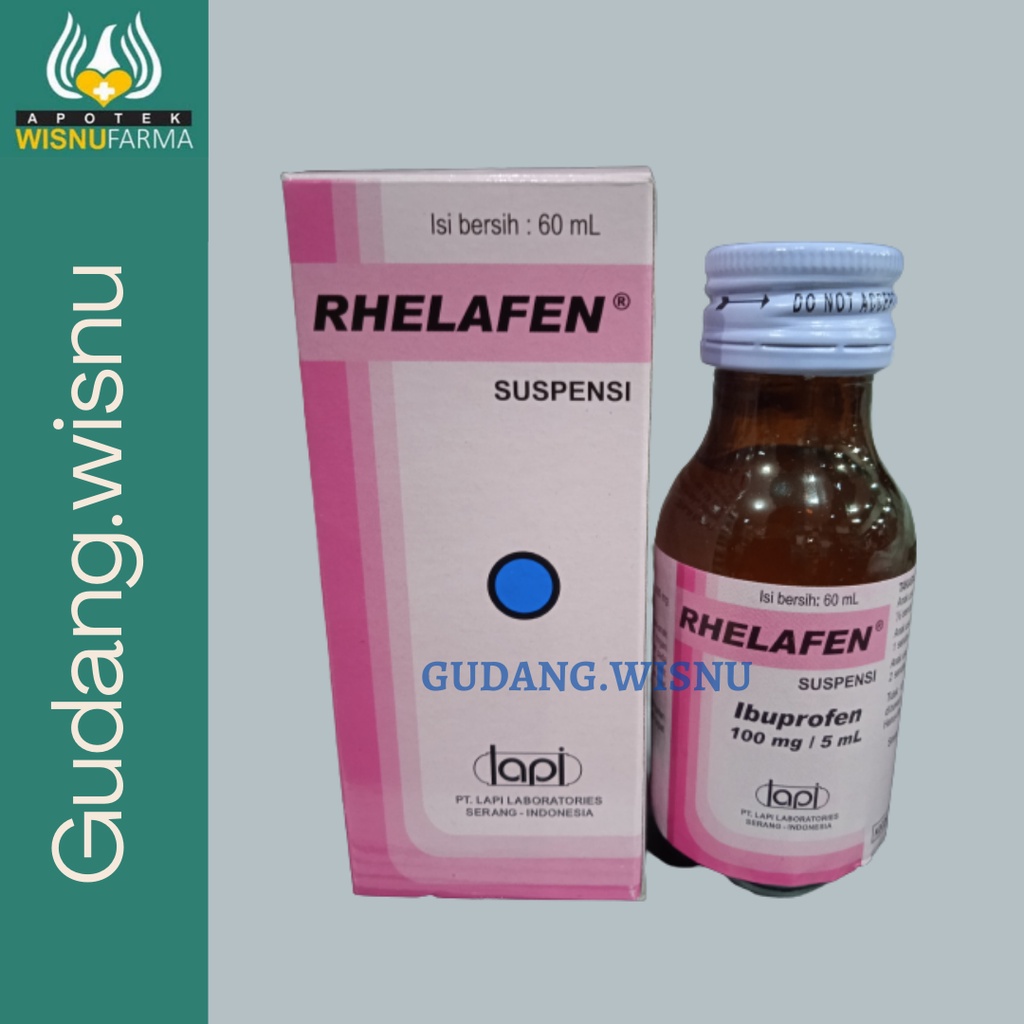 Jual RHELAFEN SYR 60ML OBAT DEMAM & SAKIT GIGI ANAK | Shopee Indonesia