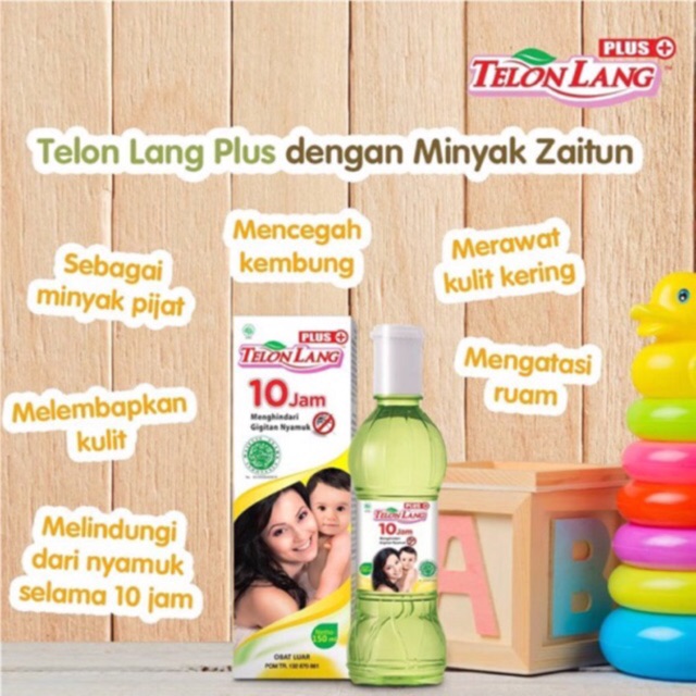 Jual Cap Lang Minyak Telon anak dan bayi cap lang Plus Dengan Minyak Zaitun dan kayu putih cap ...