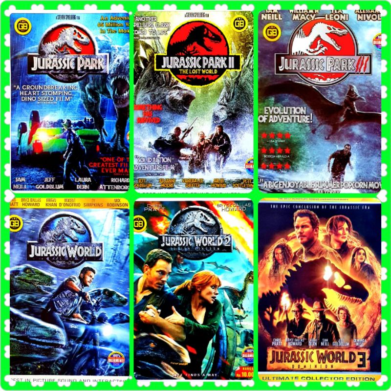 Jual Terbaru kaset film Jurassic Park full chapter - kaset film baru ...