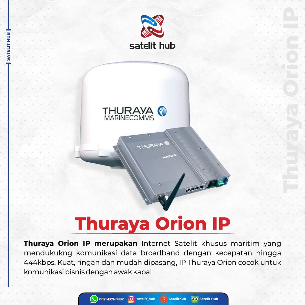 Jual Thuraya Orion IP (Modem Internet Satelit) | Shopee Indonesia