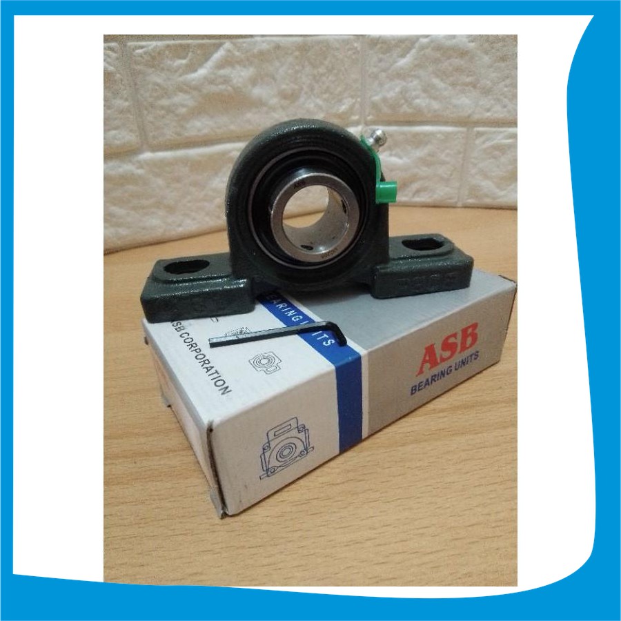 Jual Pillow Block Pilo Blok Bearing Duduk ASB UCP 205 diameter as 25mm | Shopee Indonesia