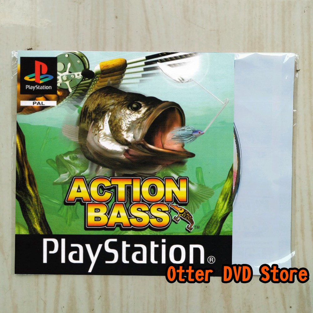 Jual Kaset CD Game Ps1 Ps 1 Action Bass ( Game Mancing ) Indonesia ...
