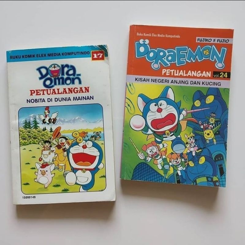 Jual Komik doraemon petualangan : nobita di negeri mainan, kisah negeri anjing dan kucing ...
