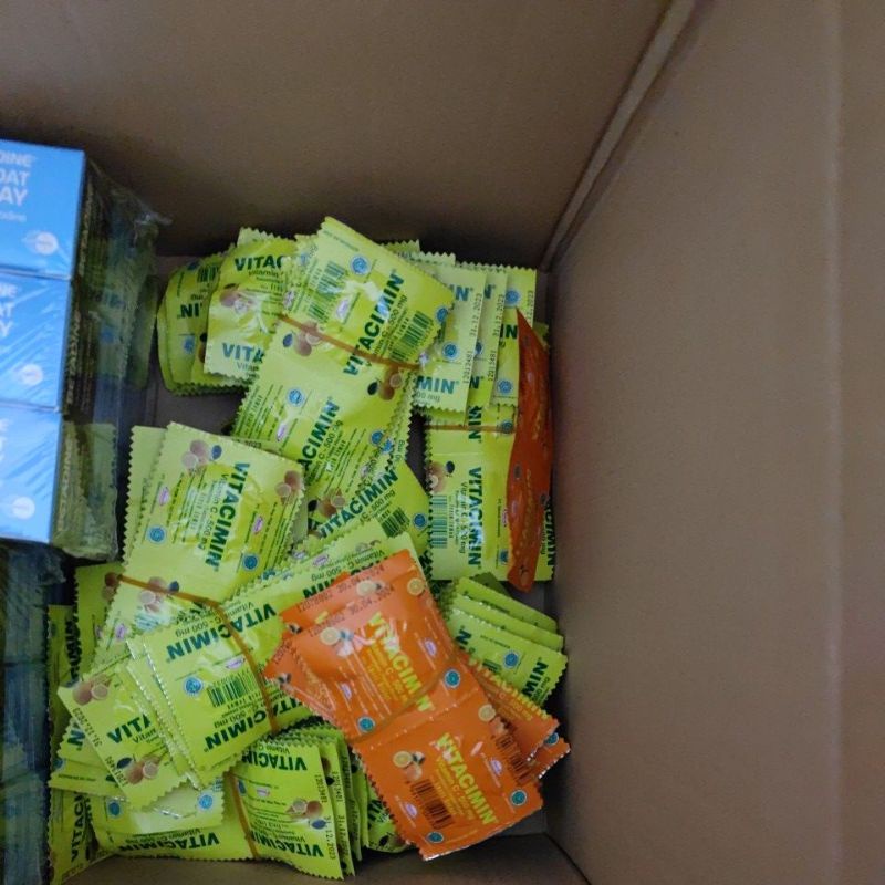 Jual Vitacimin ecer per strip (2 tablet) | Shopee Indonesia